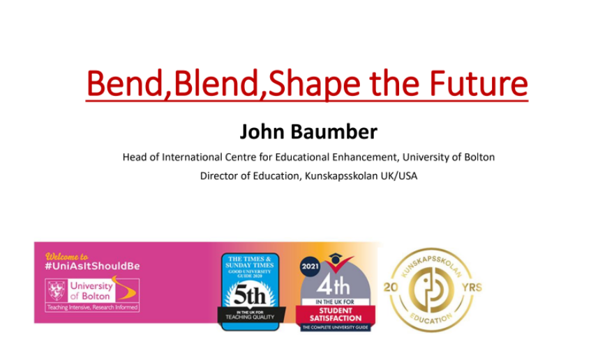 Presentations – Teaching and Learning Without Bounds